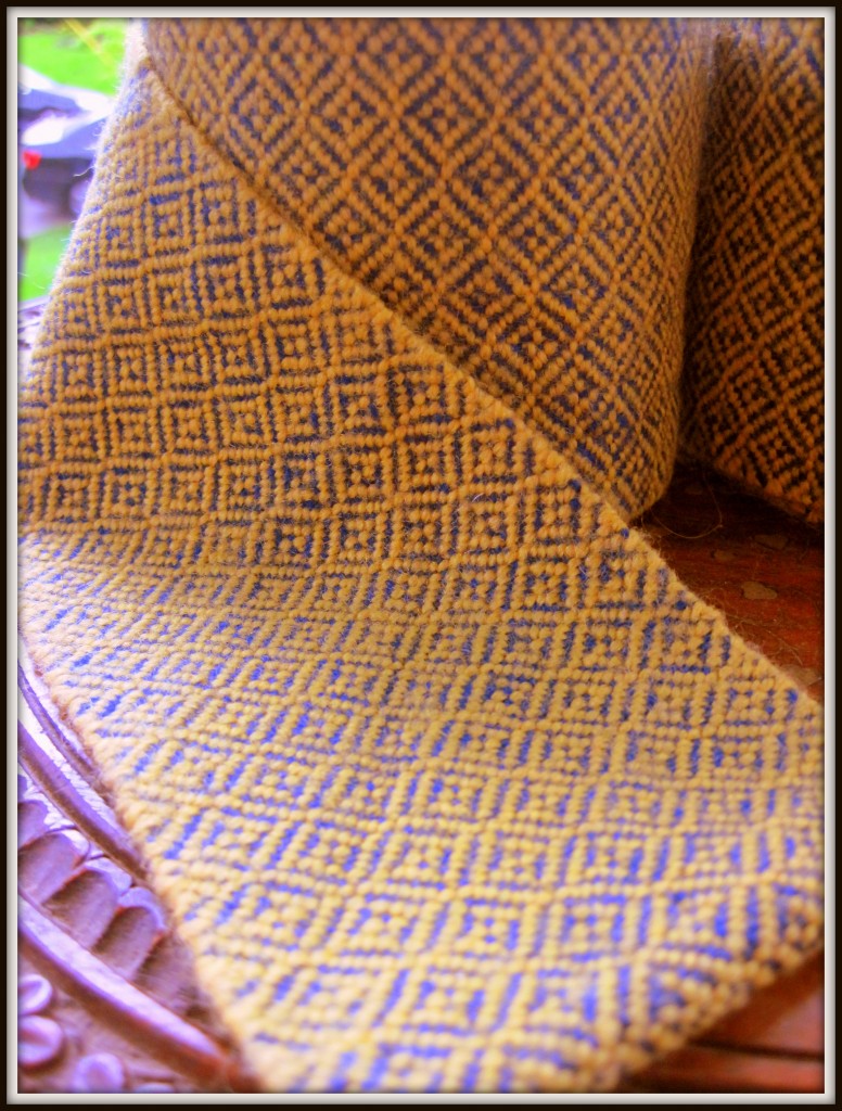 Broken Diamond Twill Leg Wraps completed - a magyar jurta | a magyar jurta